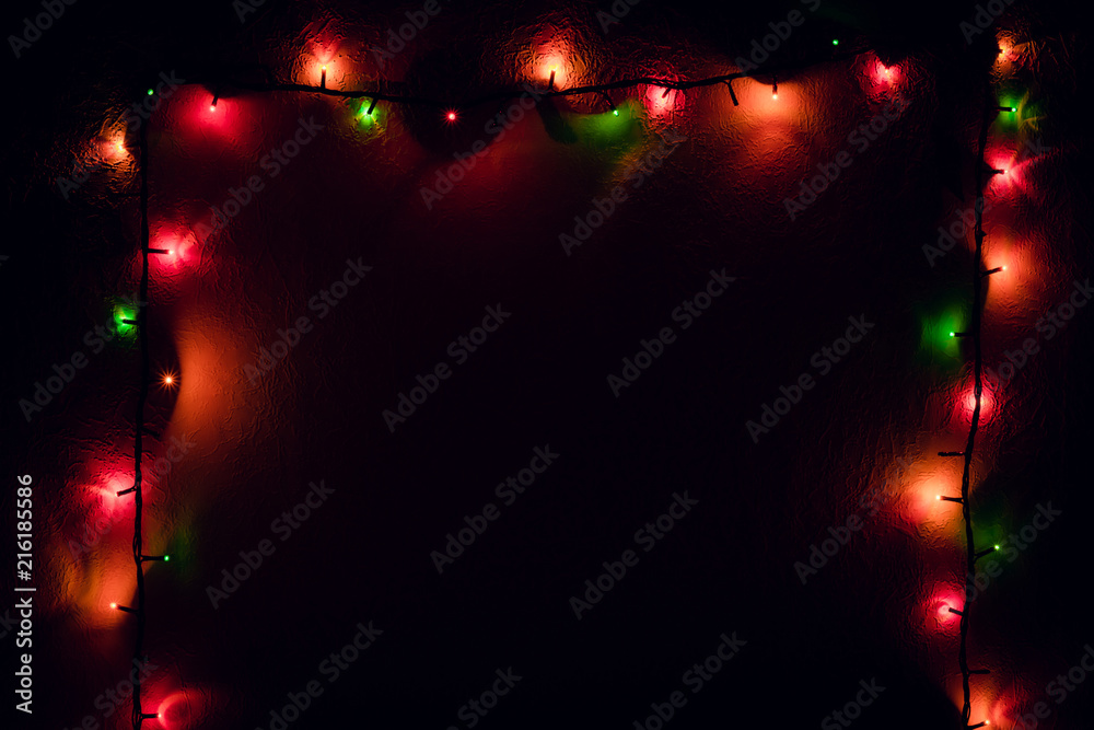 Free Christmas Lights Borders