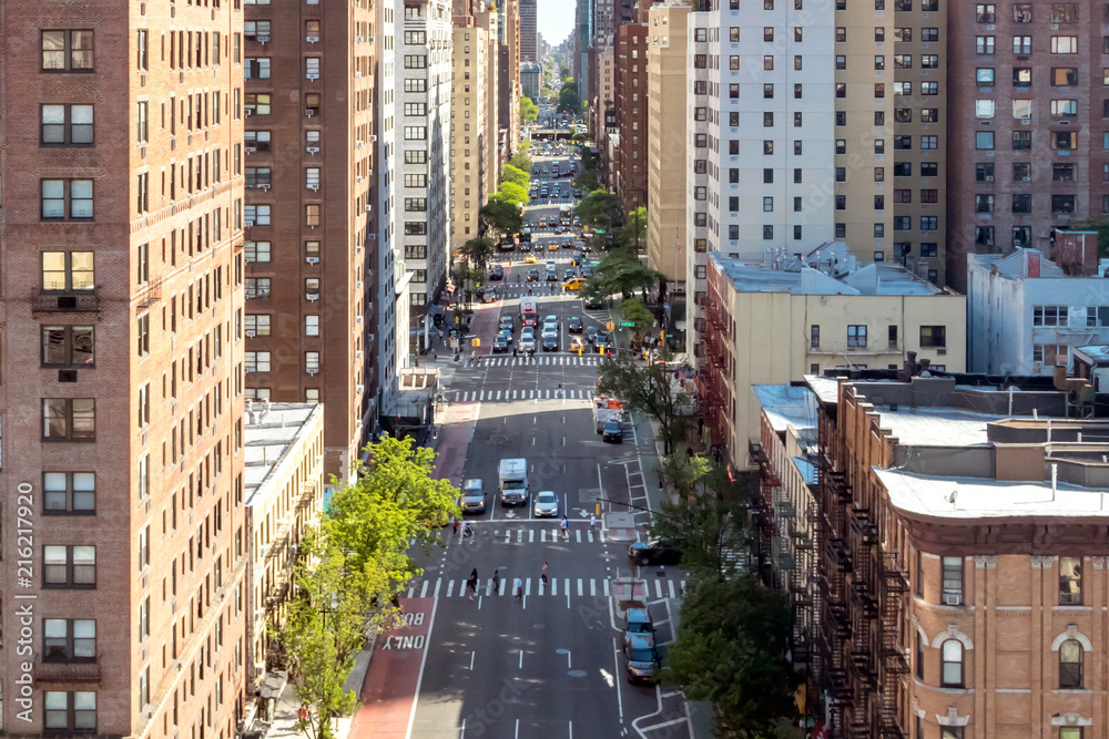 Nyc Manhattan Street Aerial View Of Walls By Corbis 4K Stock Footage