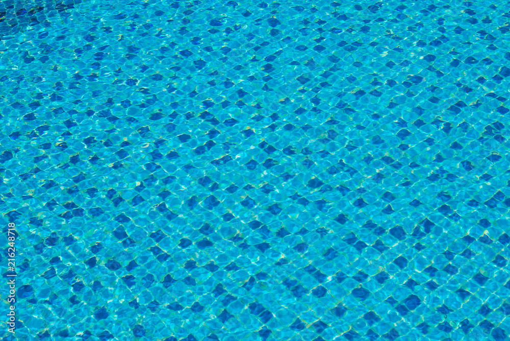 Water in a blue swimming pool, background Stock Photo | Adobe Stock