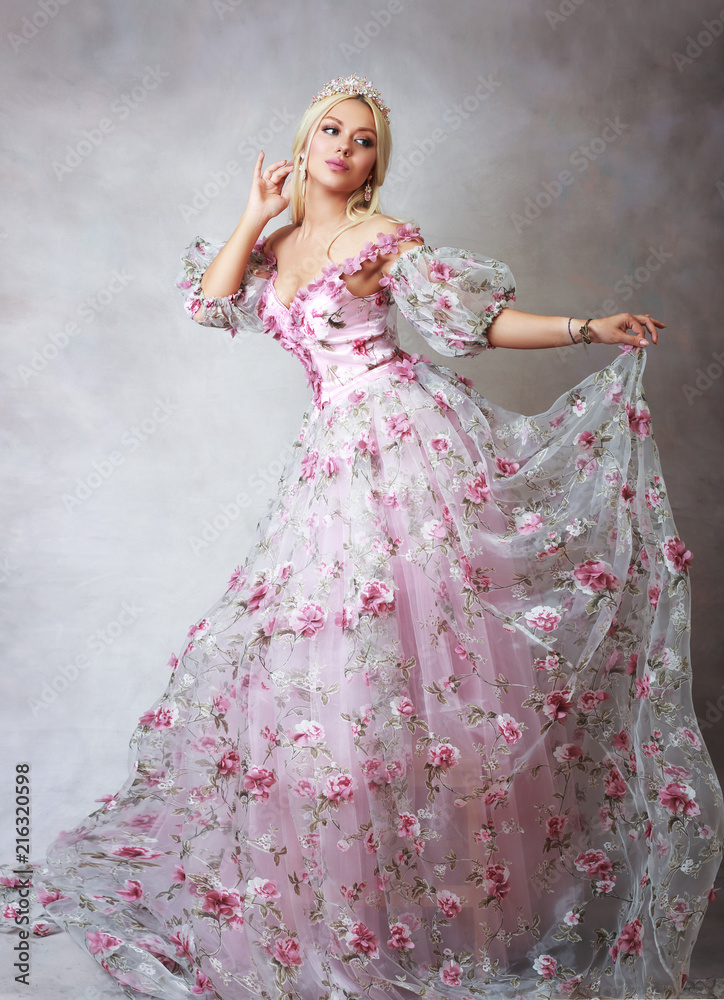 princess in pink Stock Photo | Adobe Stock