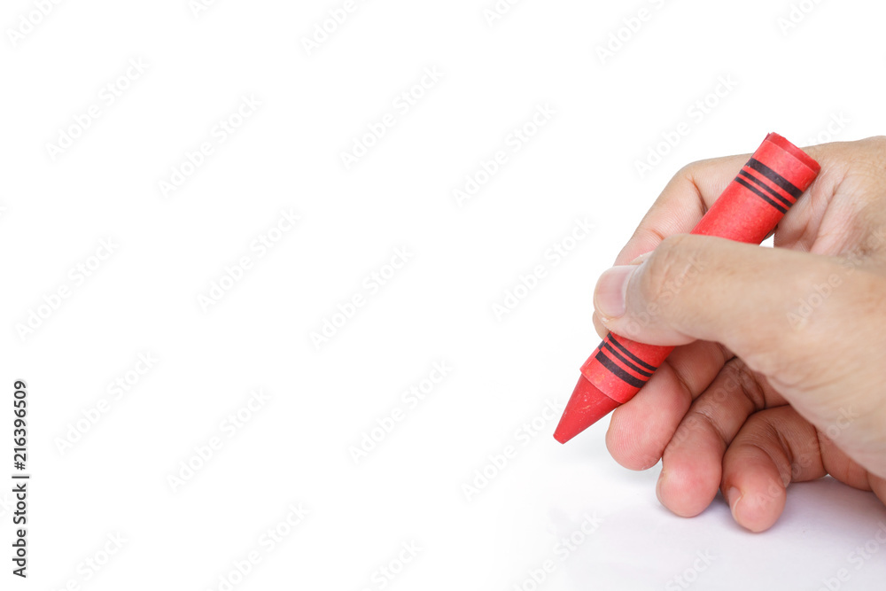 crayon hand drawing border multicolored background Stock Photo | Adobe ...