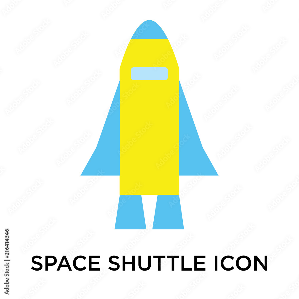 Simple Space Shuttle Icon