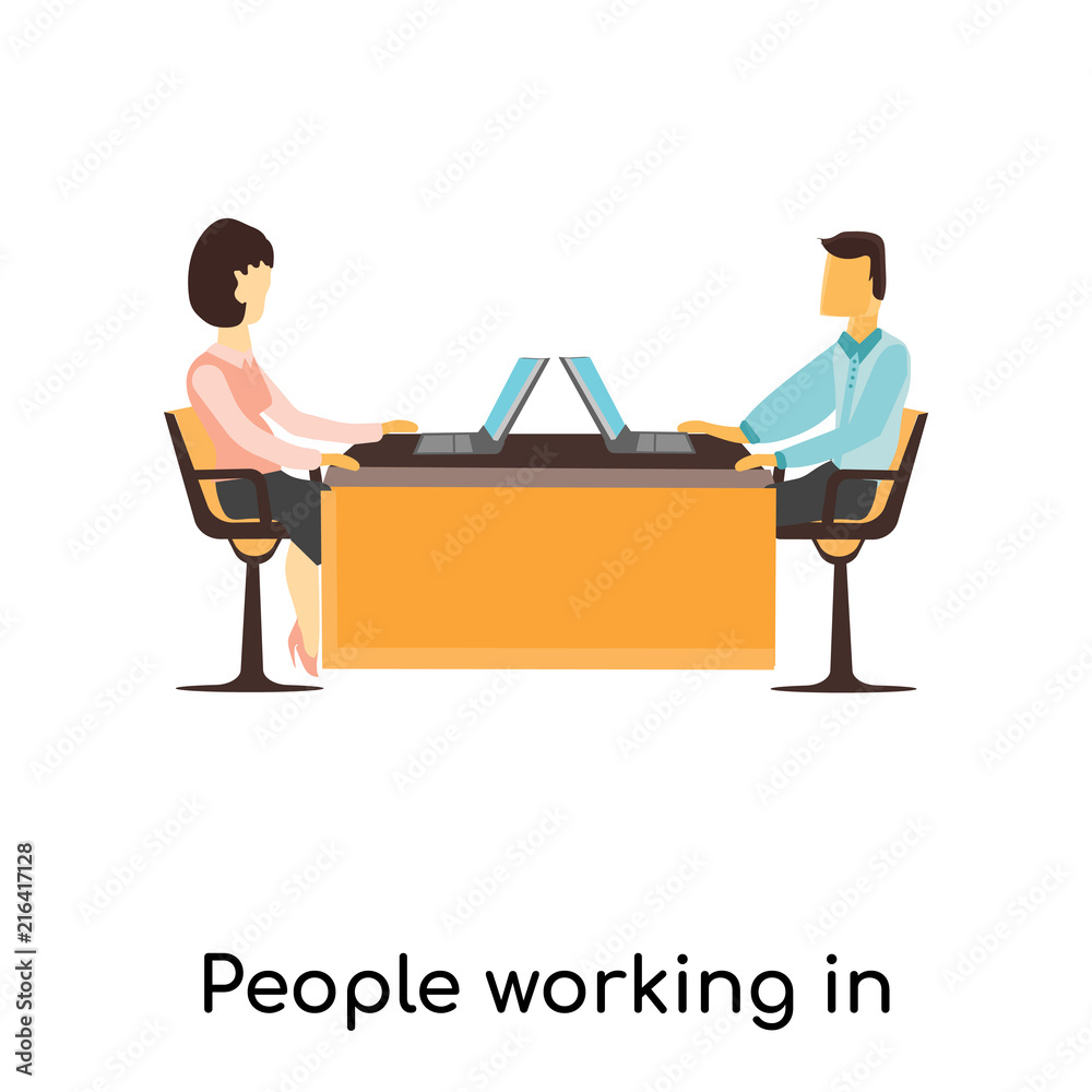 Vector People Work Icons