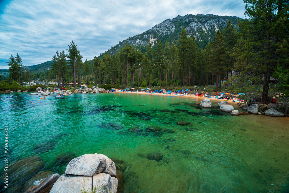 Sand Harbor Beach Lake Tahoe Nevada State Park Stock Photo | Adobe Stock
