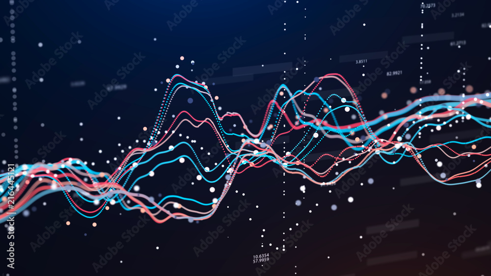 Stock market chart. Business Graph. Investment graph. Abstract ...