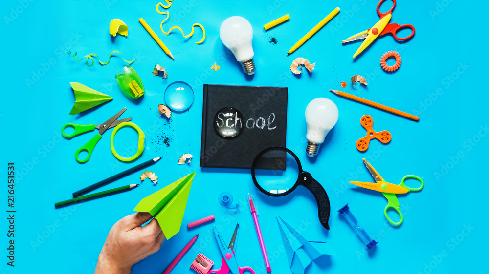 school. view from above. the time has come to learn. launching the ...