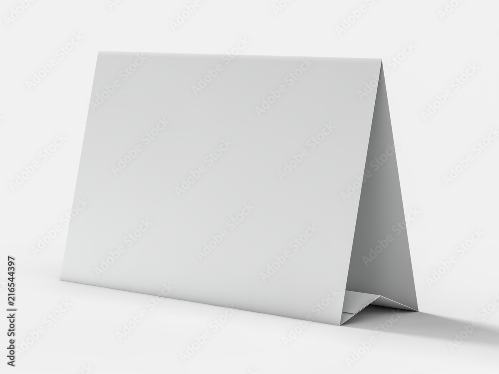 Empty desk calendar. Mockup design concept. 3D Stock Photo | Adobe Stock