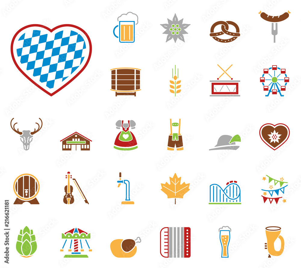 Oktoberfest Decorations And Symbols