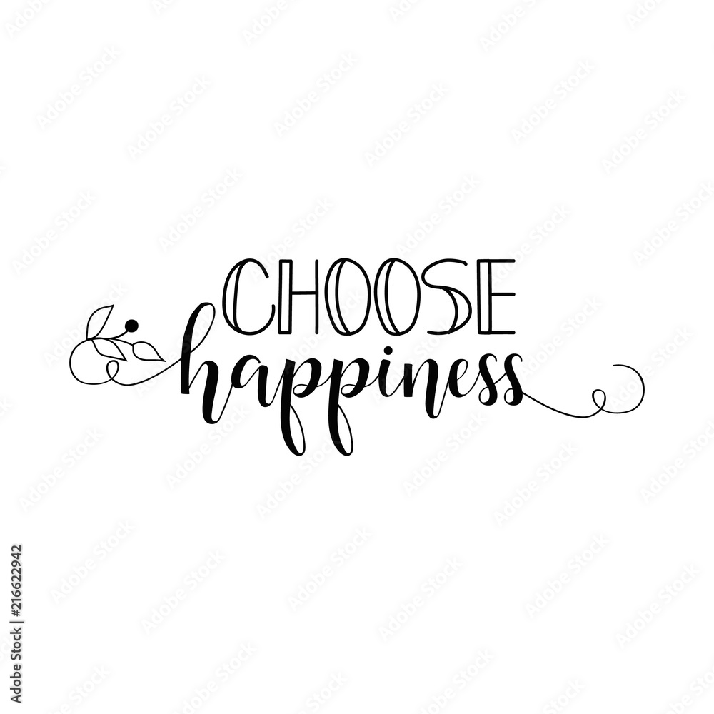 Choose Happy Sign