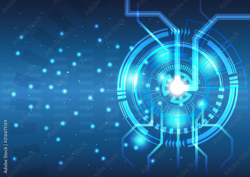 vector of abstract background technology concept about power energy and ...