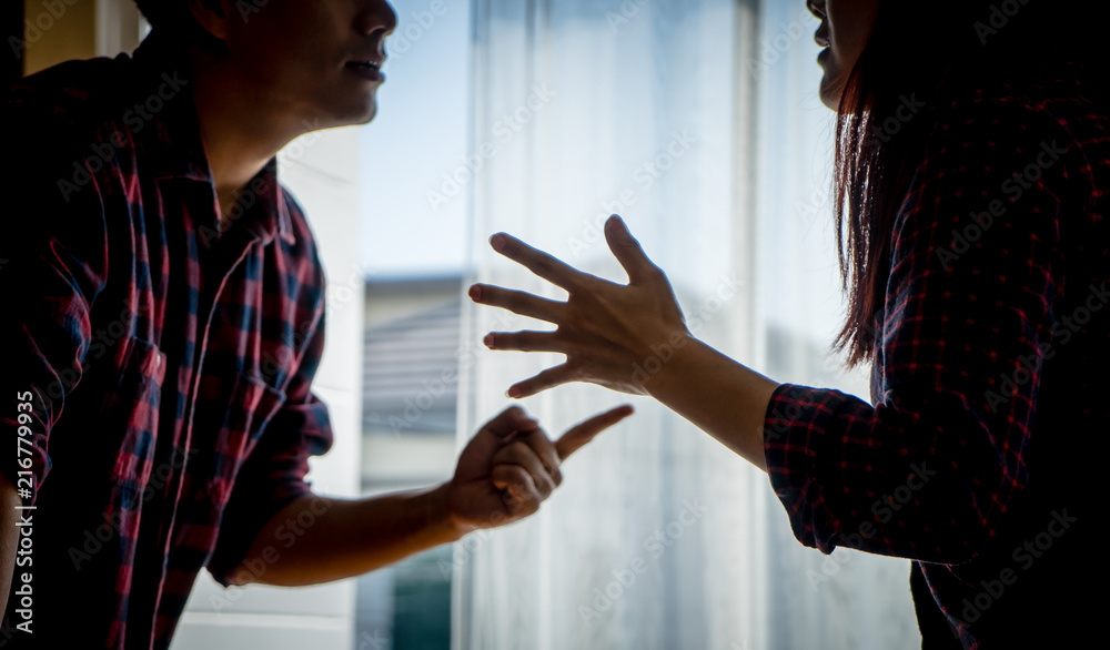 Co worker is argueing with friend over office table Stock Photo | Adobe ...