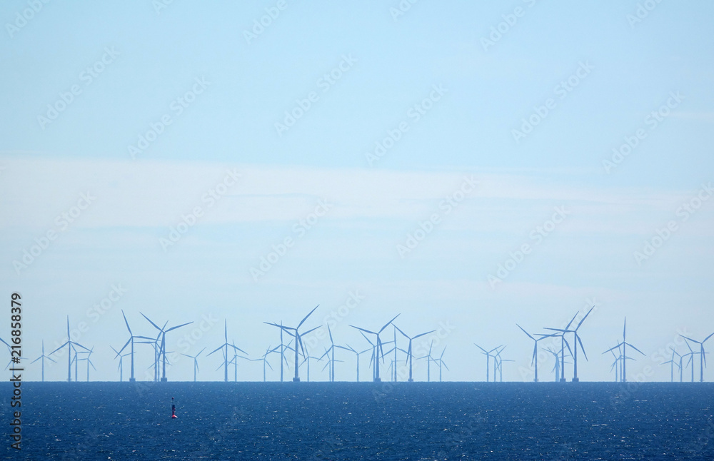 Offshore-Windpark Stock Photo | Adobe Stock