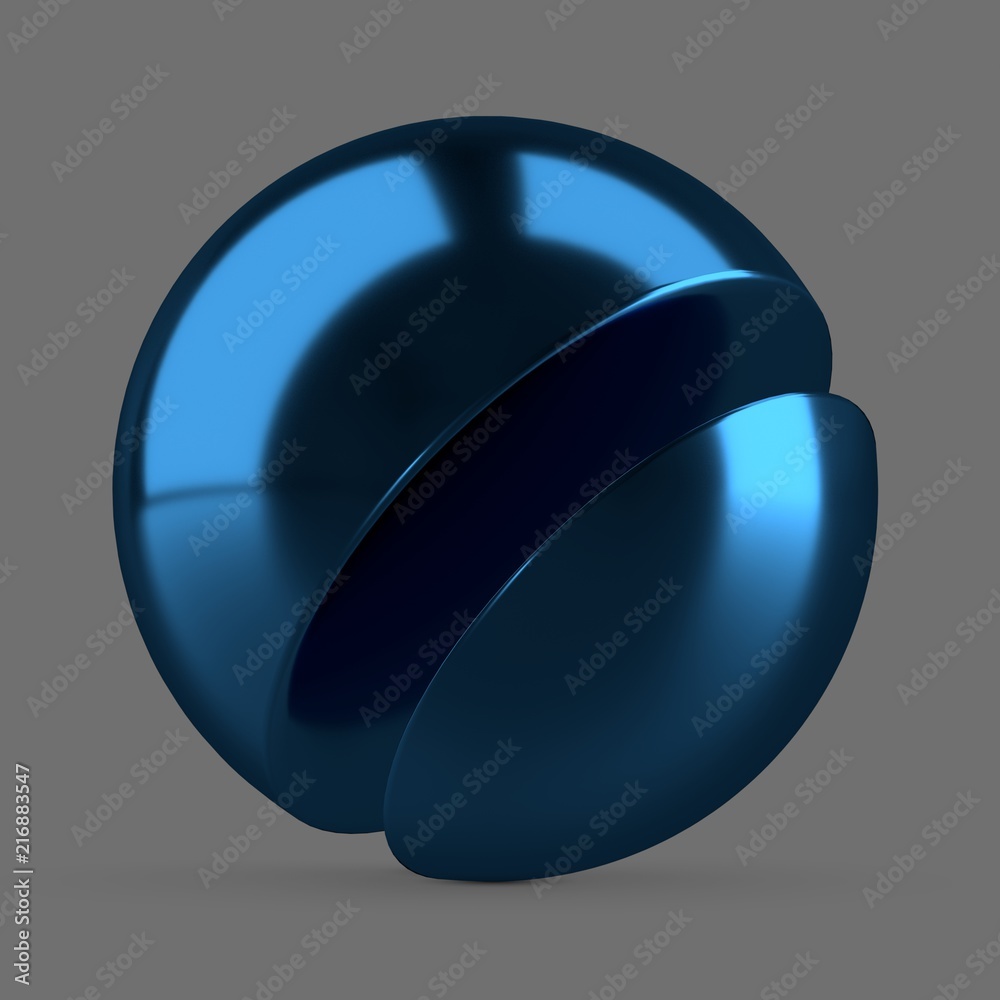 Blue steel Stock 3D asset | Adobe Stock