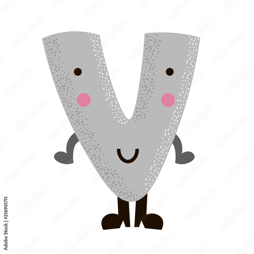 Kid font. Childish alphabet. Cute hand drawn letter for kids,children ...