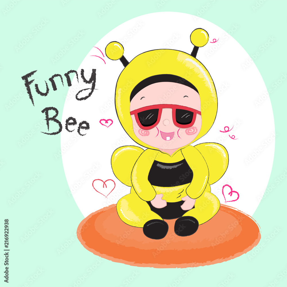 Red Bee Clipart For Kids