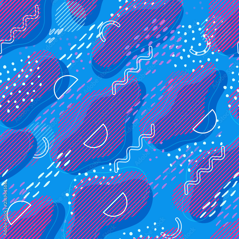 Abstract modern pop art color background with bright purple, pink and ...