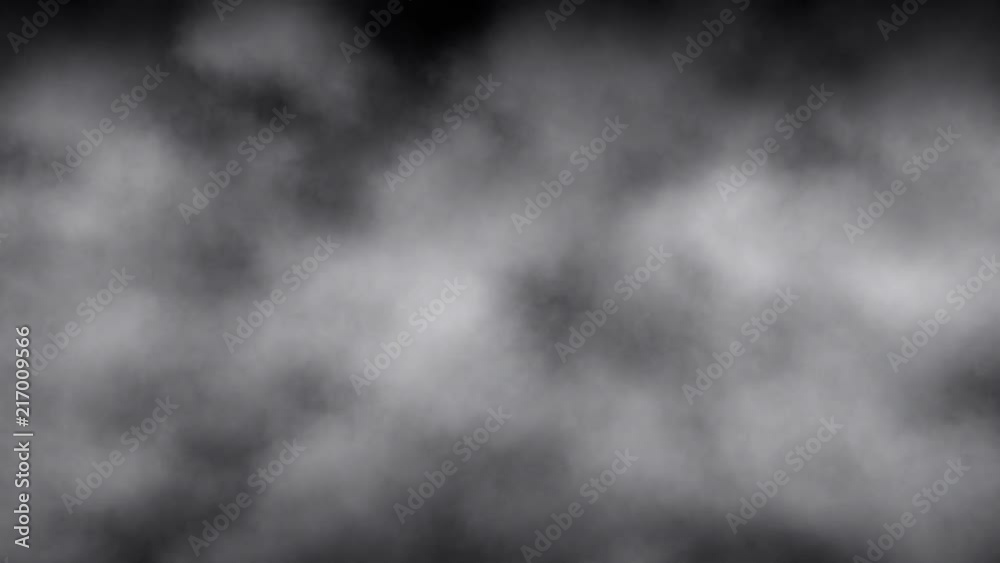 Vídeo do Stock: Low density smoke spreading, wiping frame vertically ...