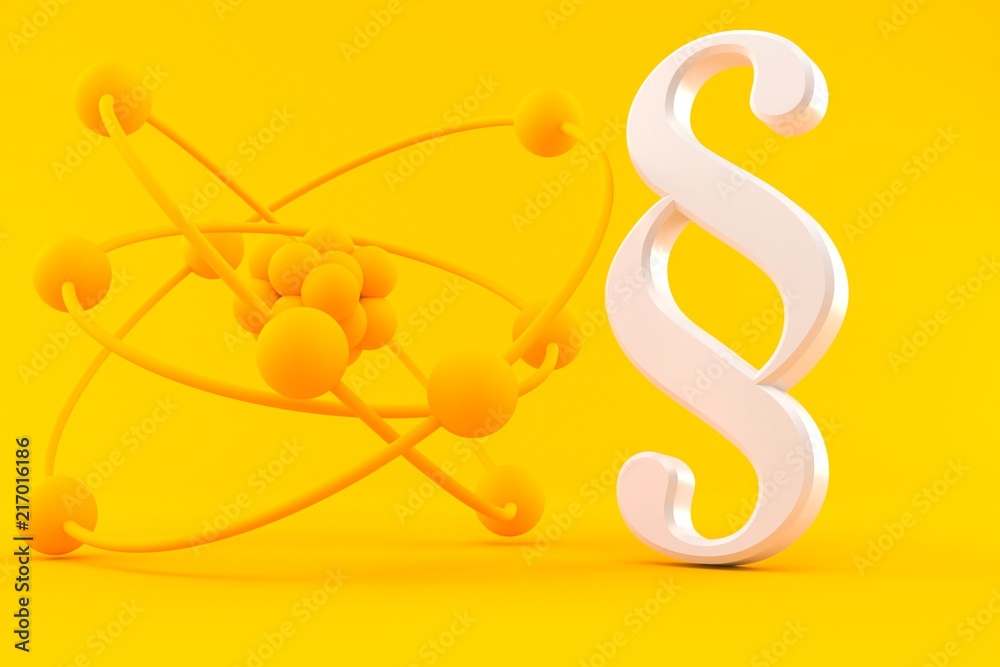 Science background with paragraph symbol Stock Illustration | Adobe Stock