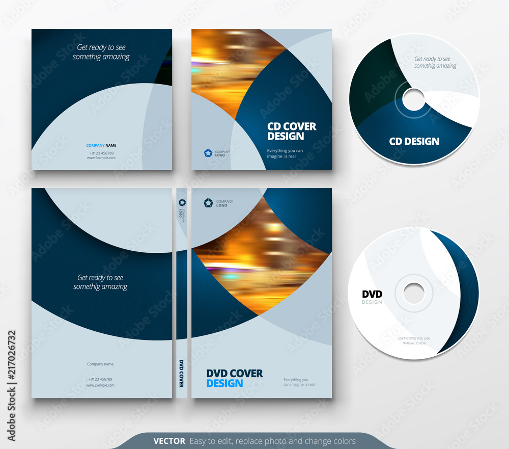 CD envelope, DVD case design. Business template for CD envelope and DVD ...