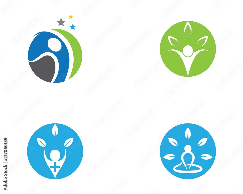 Human health symbol illustration design Stock Vector | Adobe Stock