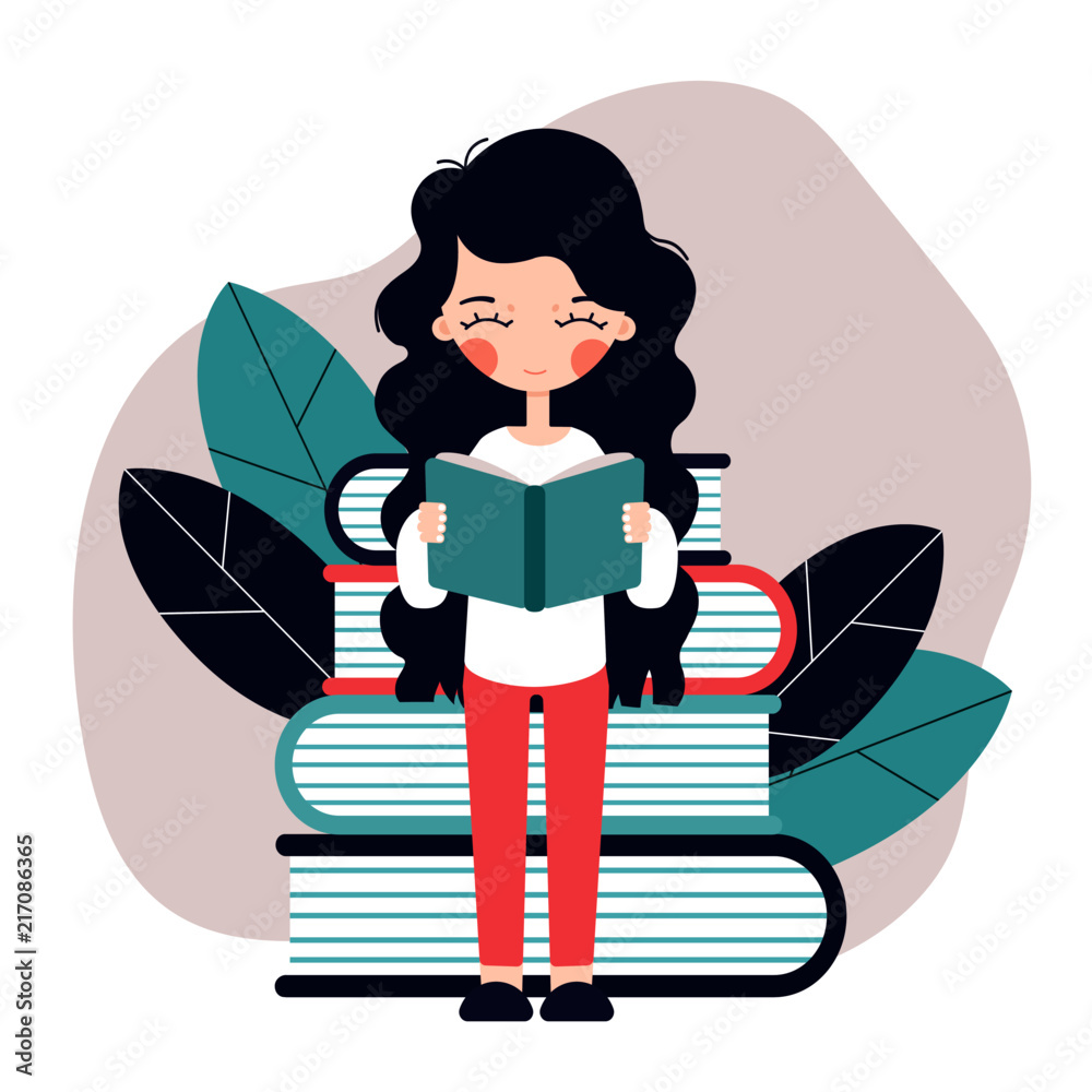 Reading Book Vector