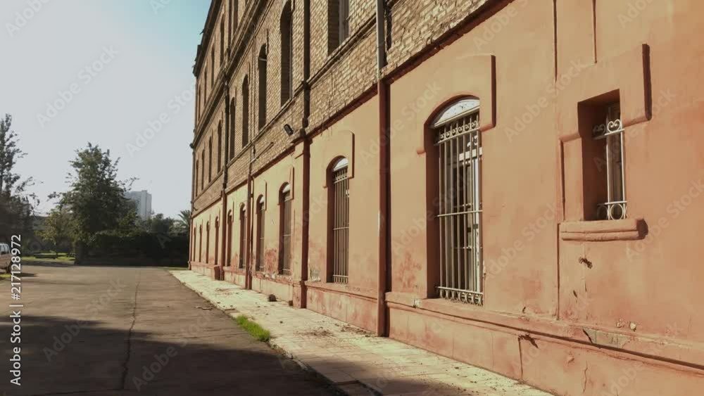 exterior structure of the abandoned catholic convent Asylum of the ...