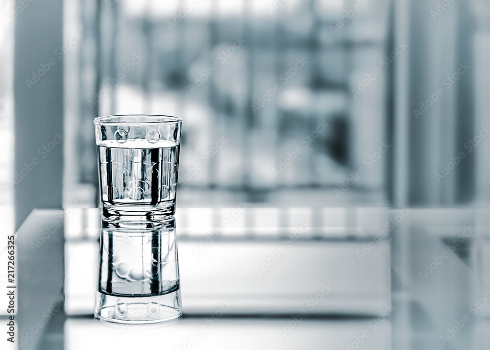 Glass Table Reflection