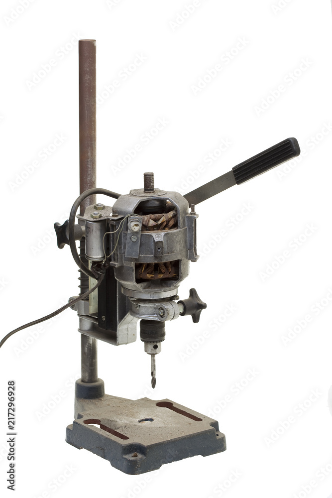 Old Drill Press Vertical