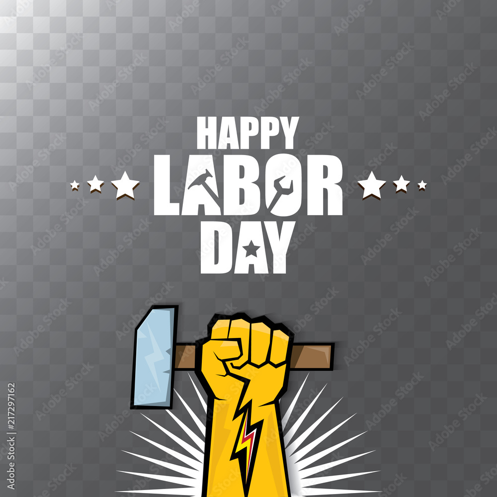 vector labor day Usa label or background. vector happy labor day poster ...