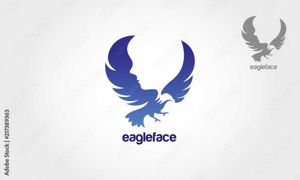 Eagle Face Logo