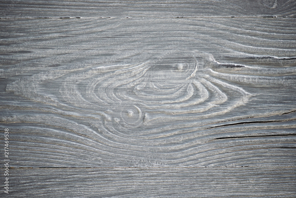 Wood texture. Gray timber board with weathered crack lines. Natural ...
