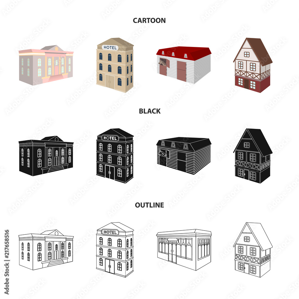 The museum building, a three-story hotel, a stable at the racecourse, a ...