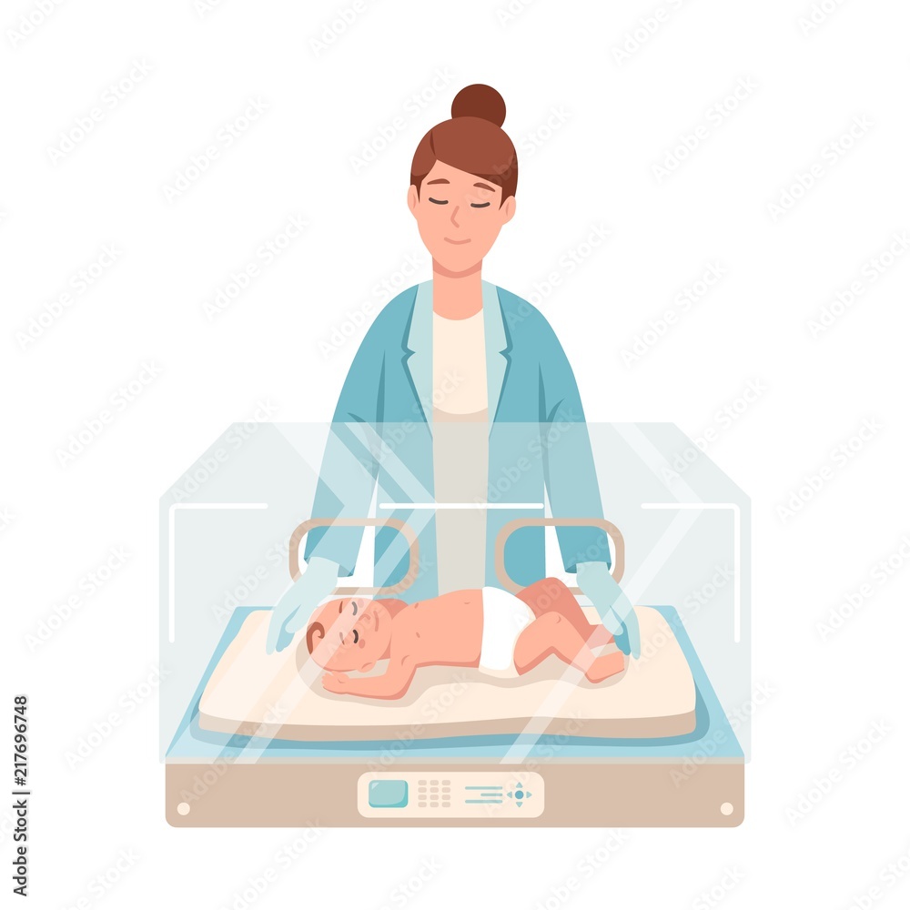 Pediatric Nurse Cartoon