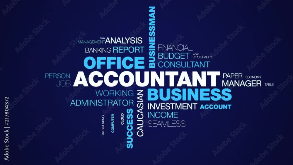 Vidéo Stock accountant business office businessman accounting executive ...