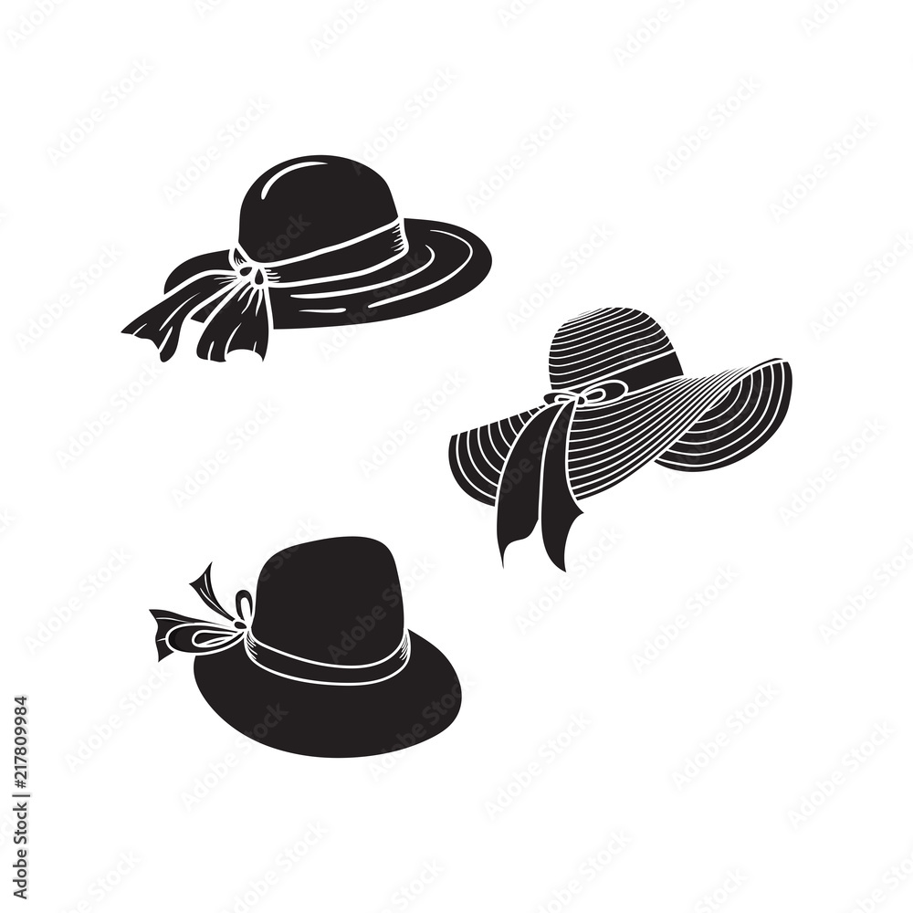 Ladies Hat Vector