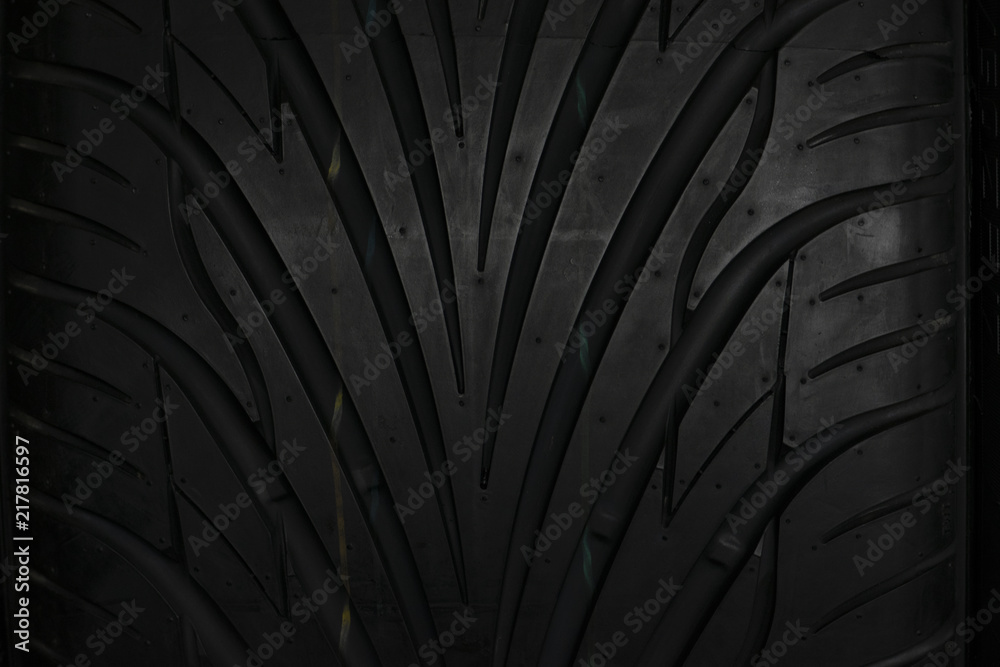 Car tire background, Tyre texture closeup background. Stock Photo ...