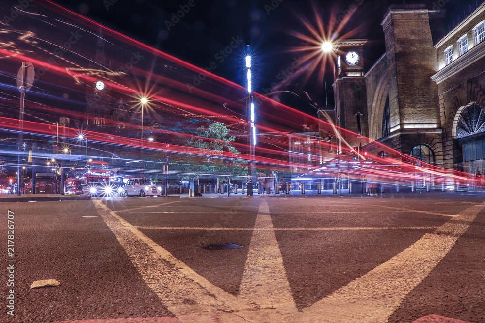 Crossroad from Kings Cross London Stock Photo | Adobe Stock