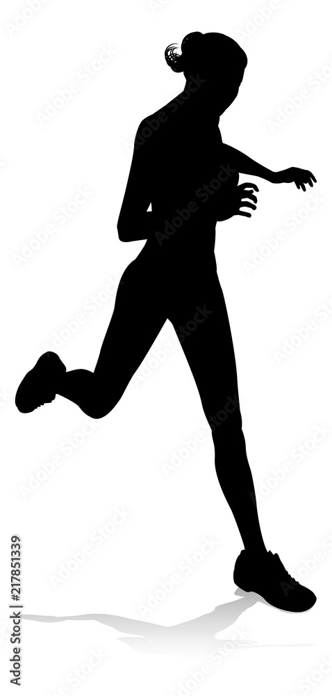 Track And Field Silhouettes