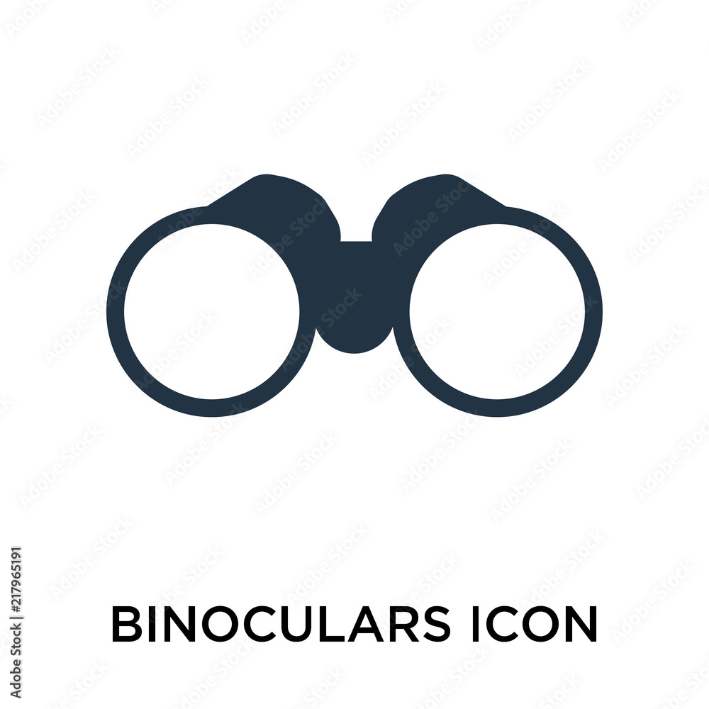 Binoculars Icon Vector