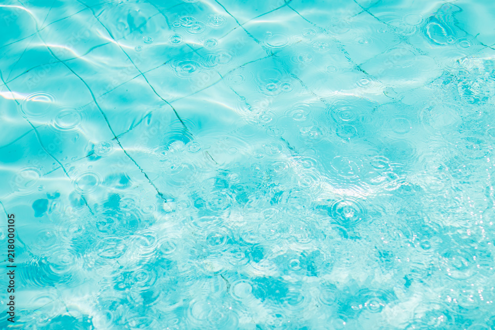 Water swimming pool. pool with blue water. Background of clean blue ...