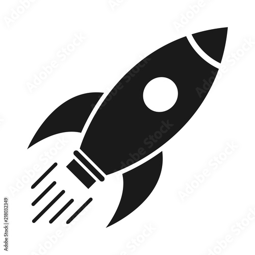 Model Rocket Clipart Black And White