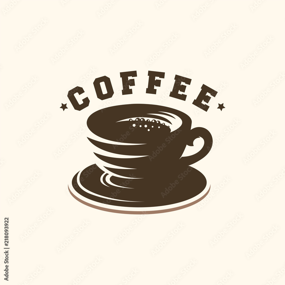 Vintage Coffee Logo badge designs concept vector, Coffee house, Coffee ...