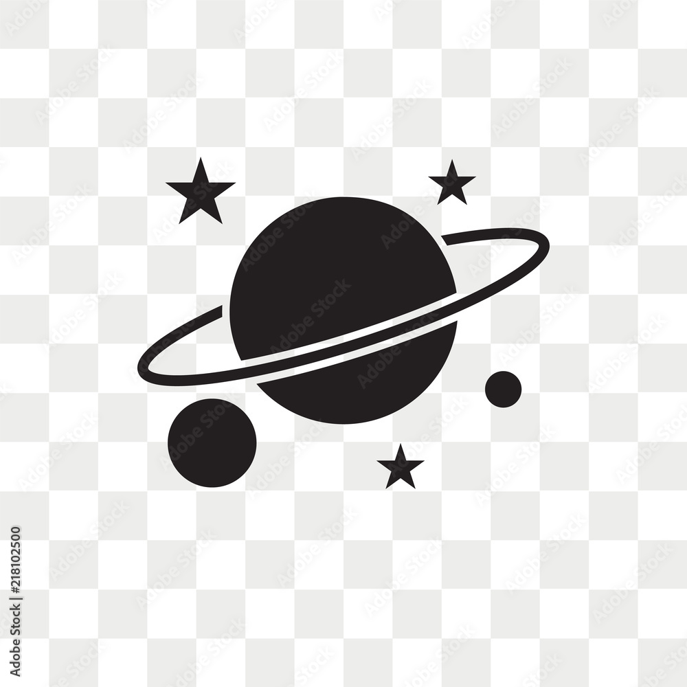 Saturn Planet Logo