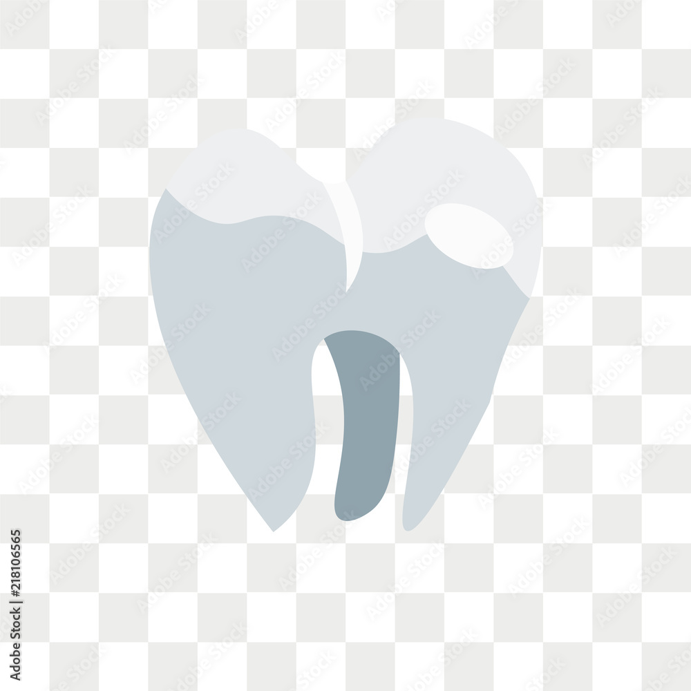 Molar vector icon isolated on transparent background, Molar logo design ...