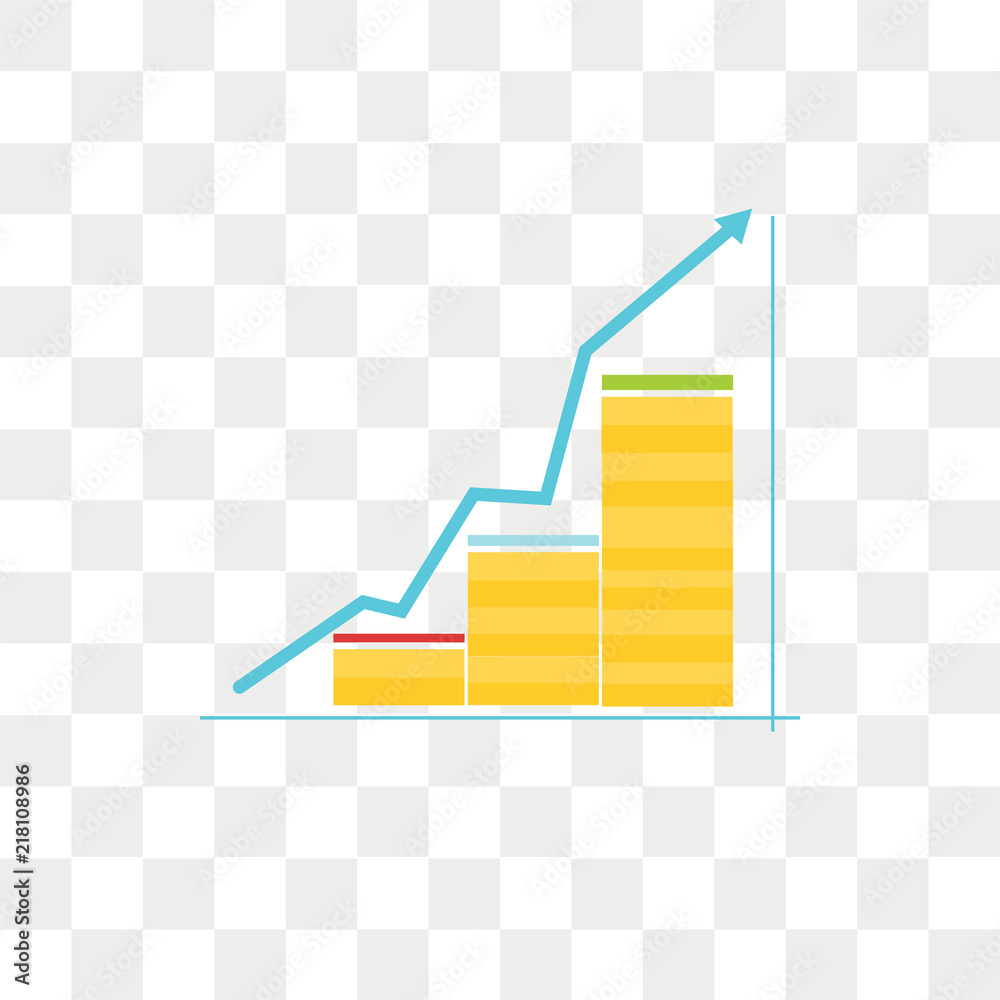 Profit vector icon isolated on transparent background, Profit logo ...