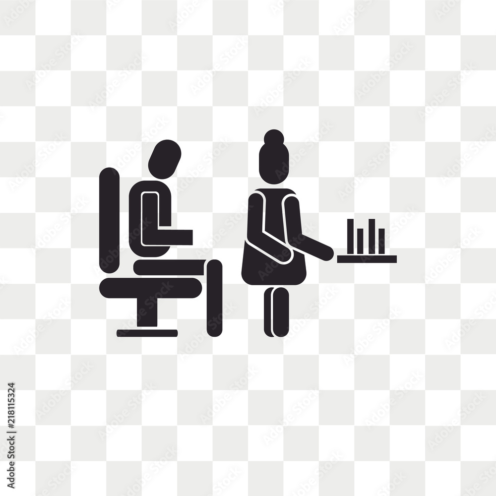 Sexual harassment vector icon isolated on transparent background ...