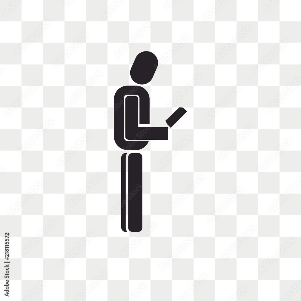 Reading vector icon isolated on transparent background, Reading logo ...