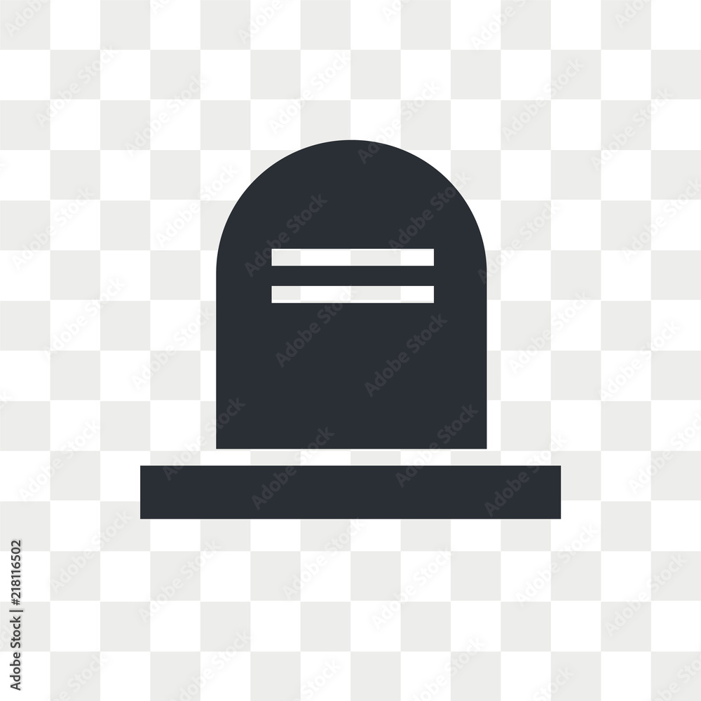 Death vector icon isolated on transparent background, Death logo design ...