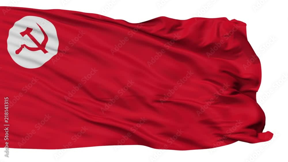 Rsp India Flag, Isolated View Realistic Animation Seamless Loop - 10 ...