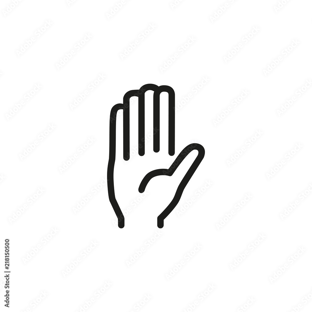 Raise Hand Signs